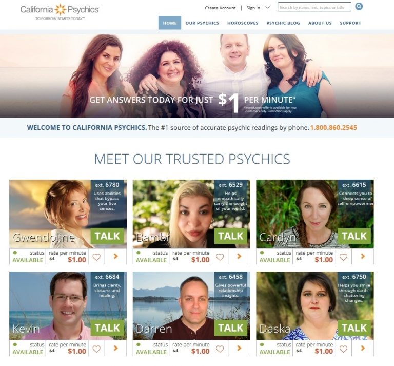 California Psychics Review